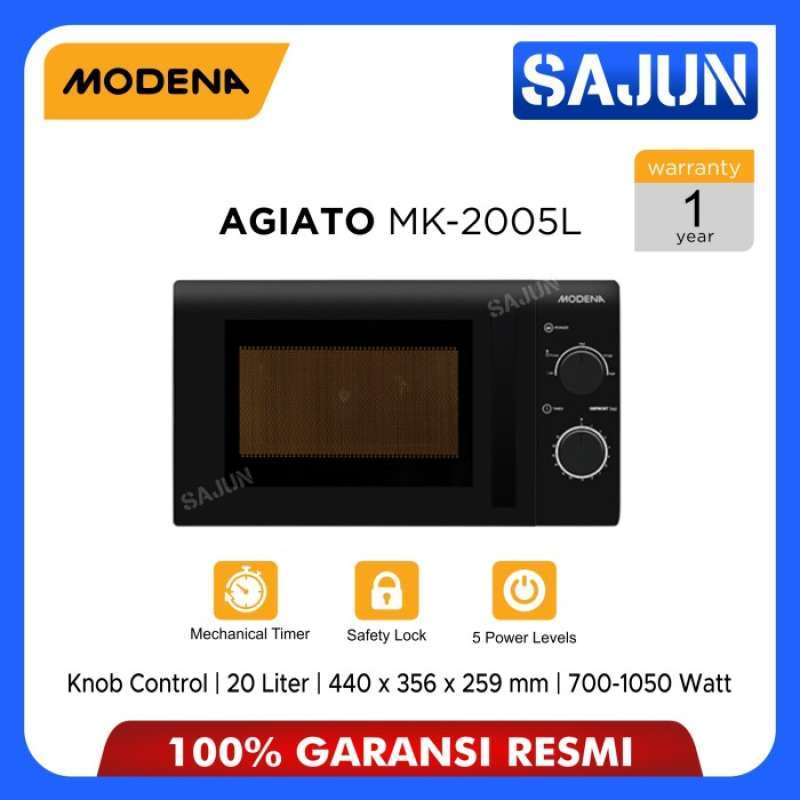 Jual Modena MK 2005L Microwave AGIATO Microwave 20 Liter MK2005L di ...
