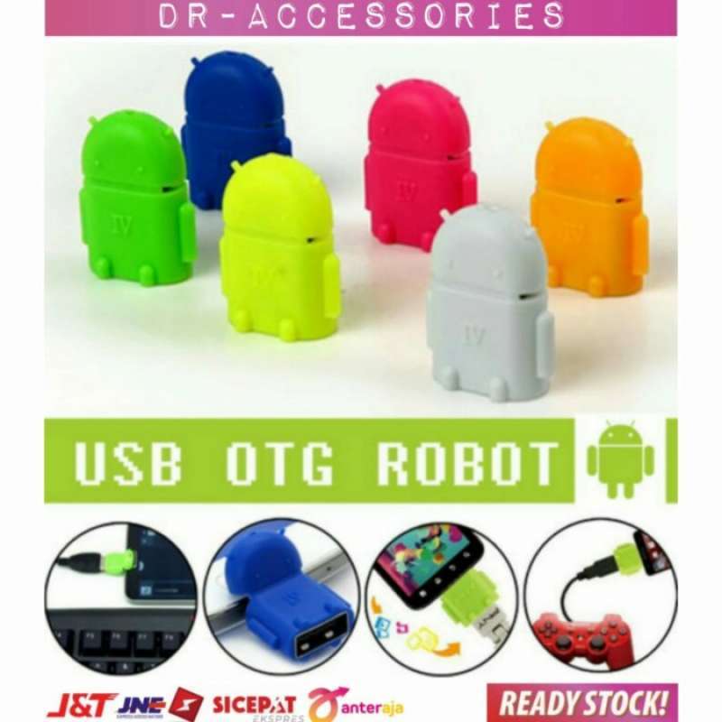 Promo USB OTG Robot Android /Smart Mini On The Go Micro Usb Port for ...