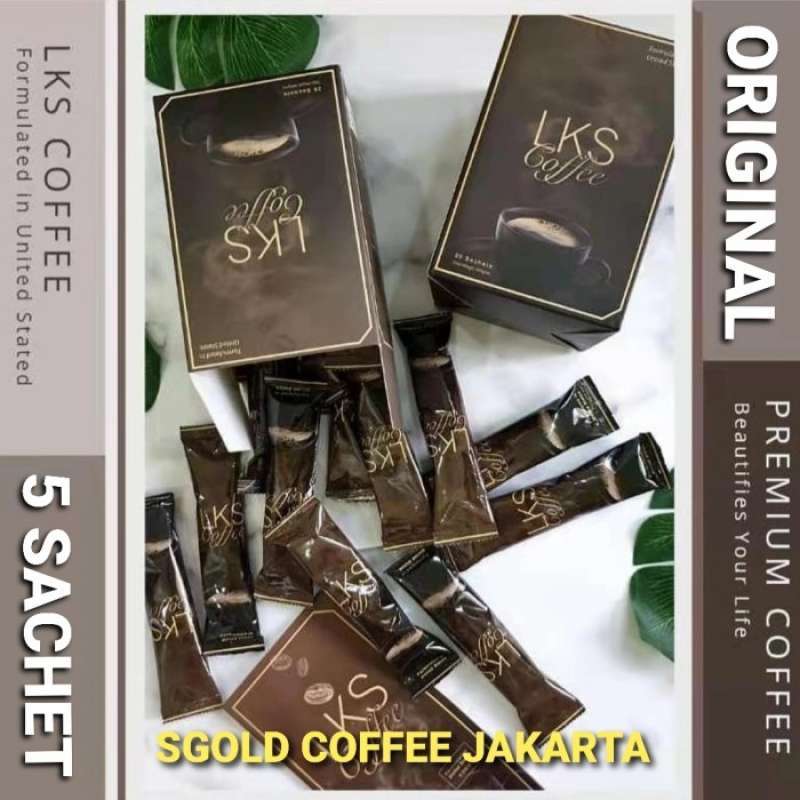 Promo Lks Coffee Kopi Diet Original (5 Sachets) Diskon 17% di Seller ...