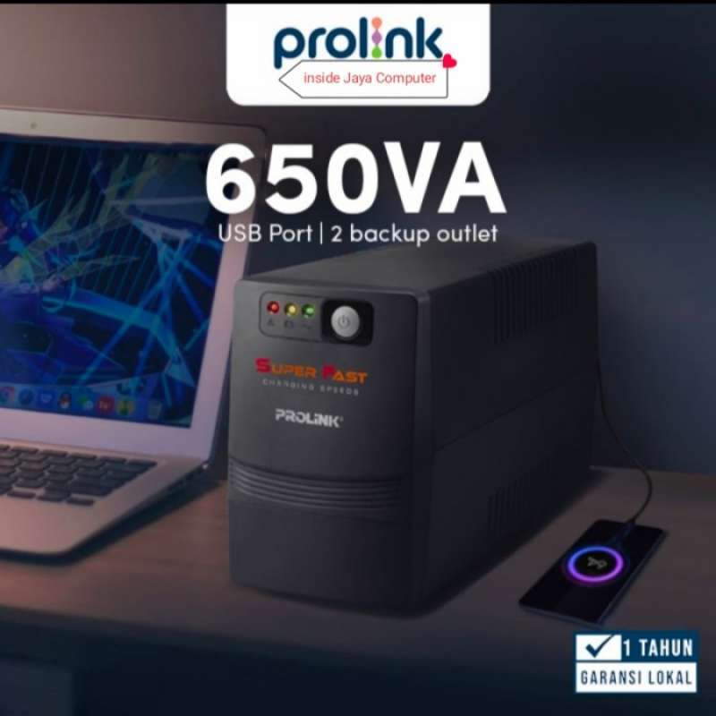 Jual UPS PROLINK PRO_700SFC / 650VA with AVR di Seller Cullen darrel ...