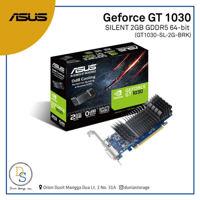 Jual ASUS GeForce GT 1030 Silent 2GB GDDR5 di Seller Cullen darrel ...