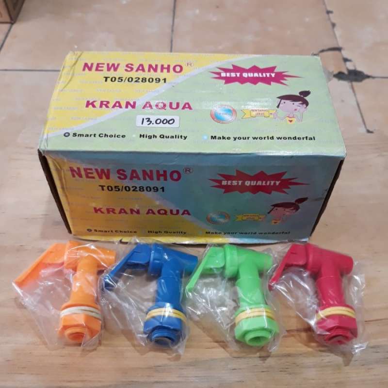 Jual KRAN DISPENSER KRAN AQUA NEW SANHO HIGH QUALITY di Seller GOOD ...