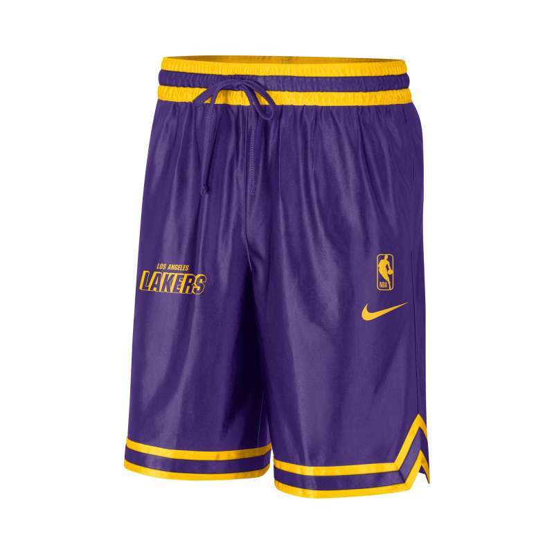 Promo NIKE Men Basketball Los Angeles Lakers Courtside Dri-FIT Short ...