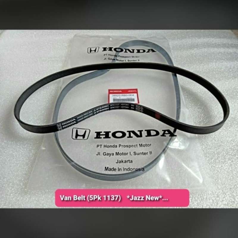 Jual JUAL Fan Belt V-Belt Tali Kipas Honda Jazz RS City 2008-2013 Freed Original BERKUALITAS di ...