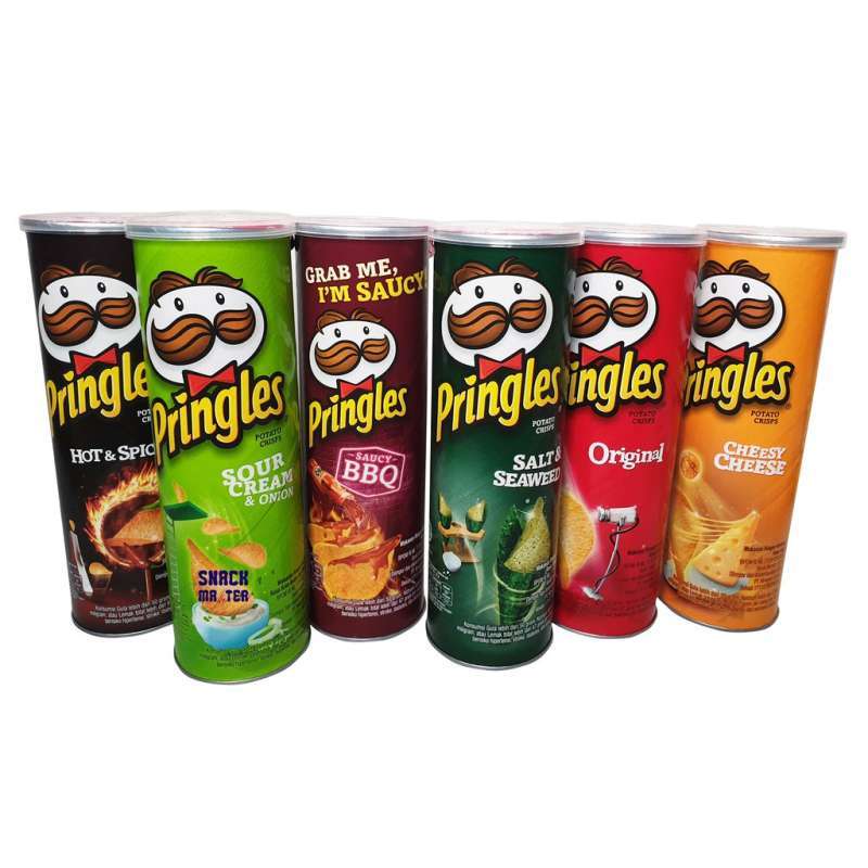 Promo Pringles Potato Chips Keripik Kentang All Varian Rasa 110 Gram ...