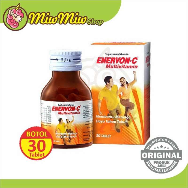 Promo Enervon C Multivitamin 30 Tablet Diskon 17% di Seller PALANG ...