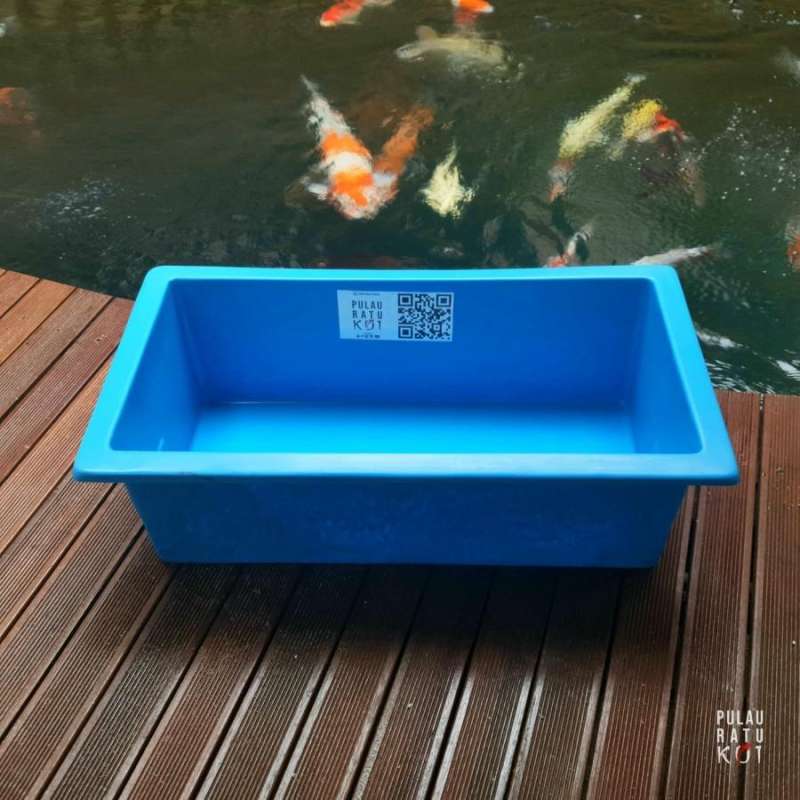 Jual Bak Ukur Fiber 60 X 30 X 20 Cm Ember Ukur Ikan Koi di Seller Pulau ...