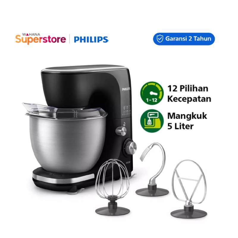 Promo Philips Kitchen Mixer Hr7922/90 - Hr 7922 Kapasitas 5l Hr-7922 ...