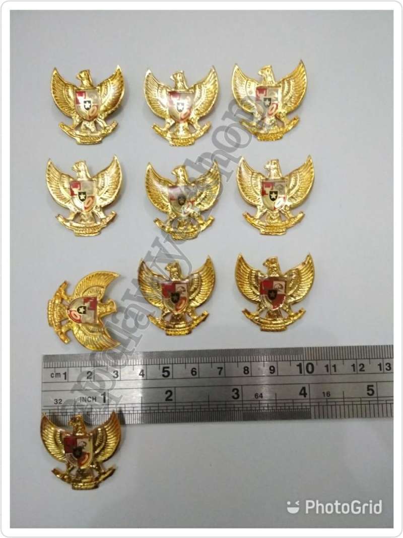 Jual Pin Bross Wing Lencana Aksesoris Burung Garuda Koting 3cm Peniti ...