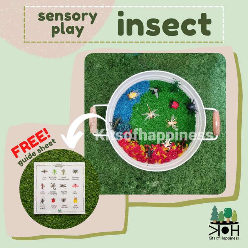 Jual All About Insects Sensory Play Di Seller Toko Mamake - Pegadungan ...