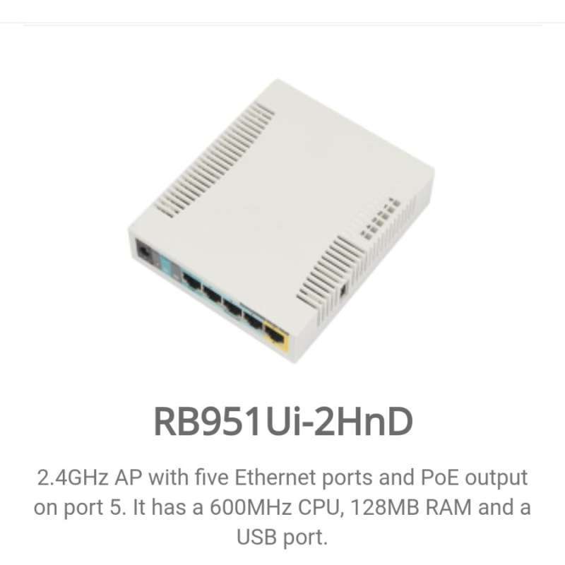 Jual Mikrotik Rb951ui-2hnd Rb951 Router Wireless Di Seller Total Net ...