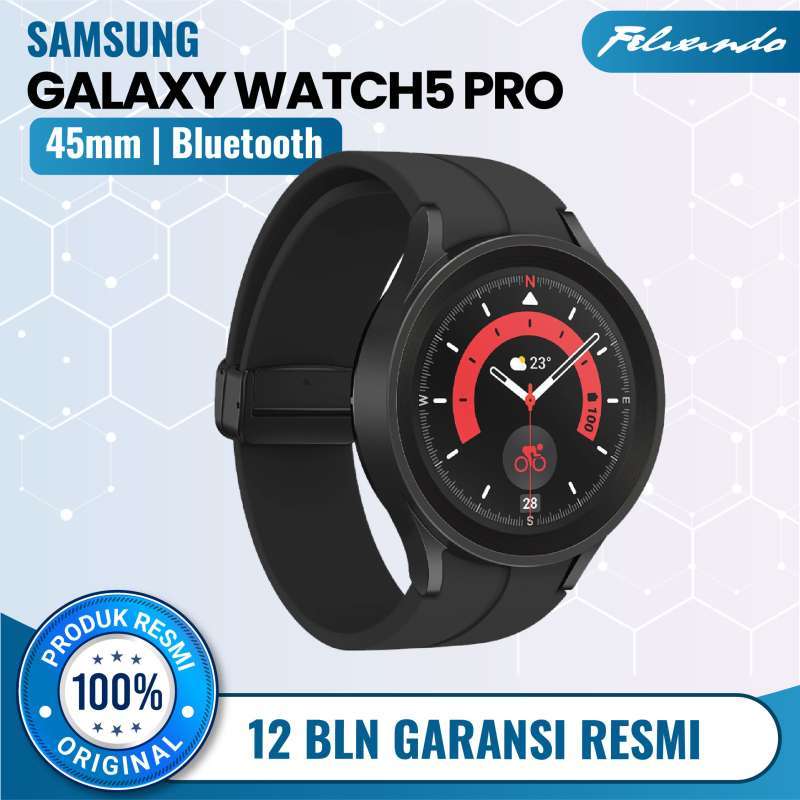 Jual Samsung Galaxy Watch 5 Pro 45mm Smartwatch Jam Pintar Bluetooth ...