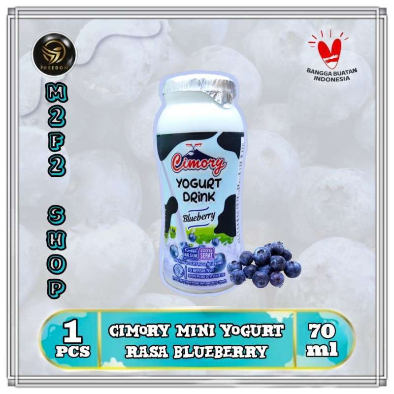 Promo Yogurt Cimory Drink Mini Bluberi | Blueberry - 65 ml (Kemasan Satuan) Diskon 15% di Seller ...