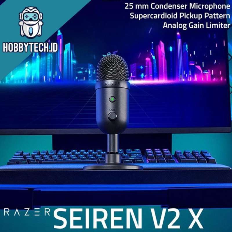 Jual Razer Seiren V2 X USB Professional Gaming / Streamer Microphone di ...