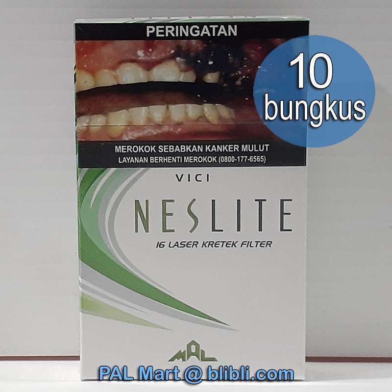 Promo Neslite Mild Menthol 16Rokok [10 bungkus / Slop ] Diskon 2% di ...