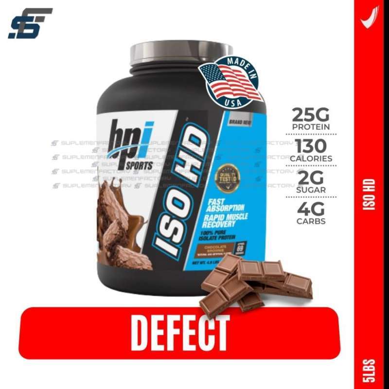 Jual Bpi Sports Iso Hd Isohd 5 Lbs Kemasan Defect di Seller Suplemen ...