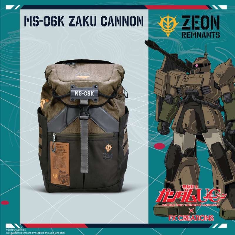 Jual GUNDAM x FX CREATIONS Suspension Backpack MS-06K ZAKU CANNON ...
