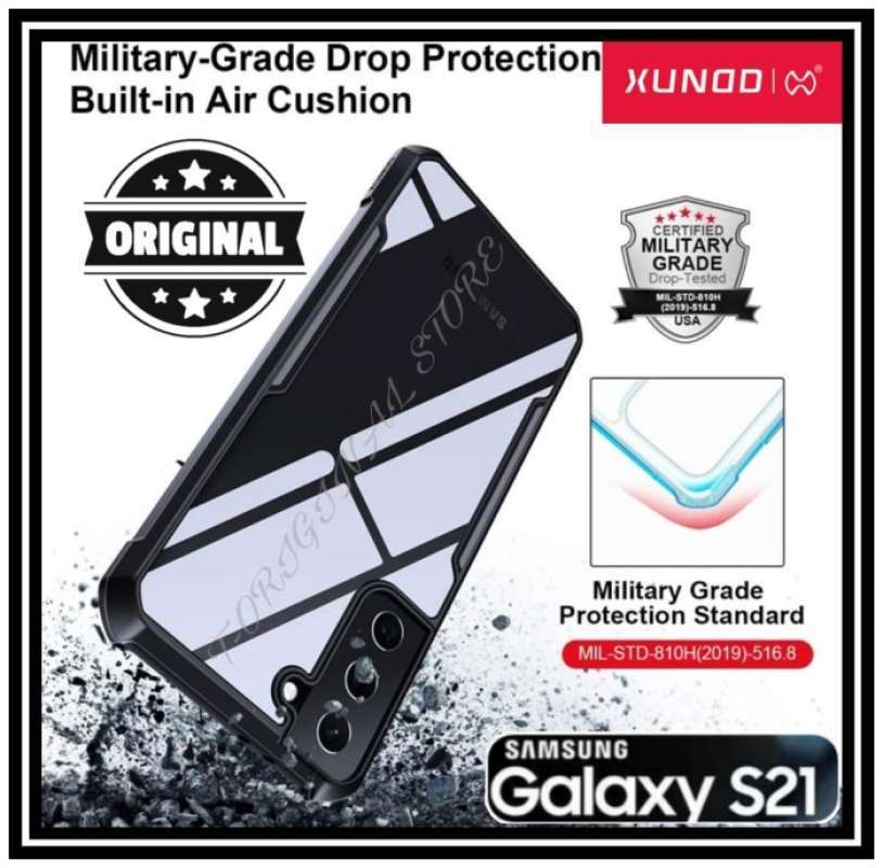 Promo SAMSUNG GALAXY S21 5G XUNDD ORIGINAL CASING CLEAR COVER HARD PC CASE Diskon 23% di Seller ...