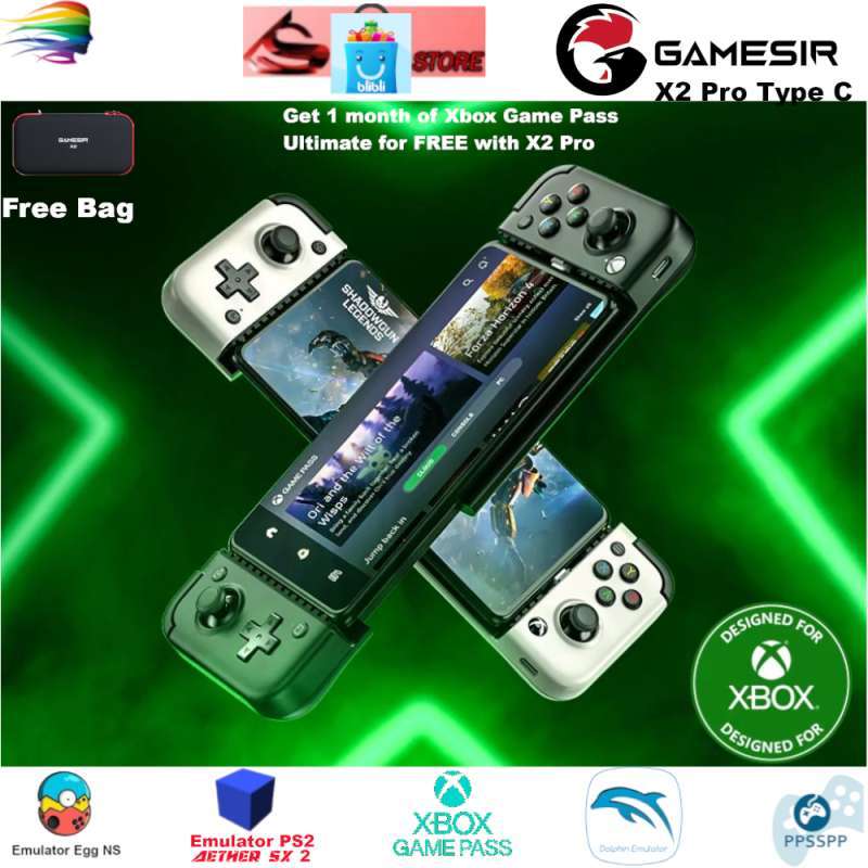 Promo GameSir X2 Pro Xbox Mobile Android Game Controller Gamepad emulator Xbox Egg NS PS PSPP ...