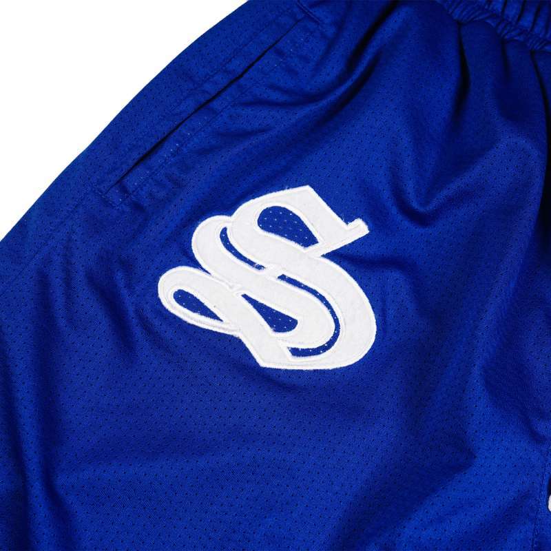 Jual Celana Pendek Training - Logo Mesh Shorts Blue Di Seller Stayhoops ...