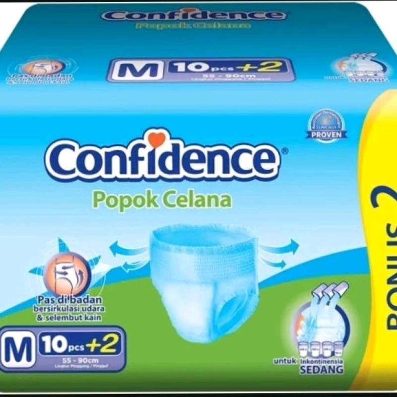 Jual Confidence Popok Celana Dewasa M10+2 di Seller Toko Assyifa ...