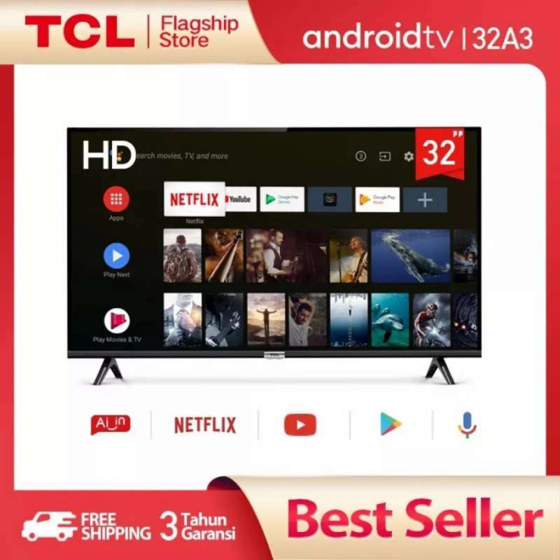 Jual LED TV TCL 32 INCH 32A3 DIGITAL ANDROID SMART TV GARANSI OFFICIAL ... Jual LED TV TCL 32 INCH 32A3 DIGITAL ANDROID SMART TV GARANSI OFFICIAL ...