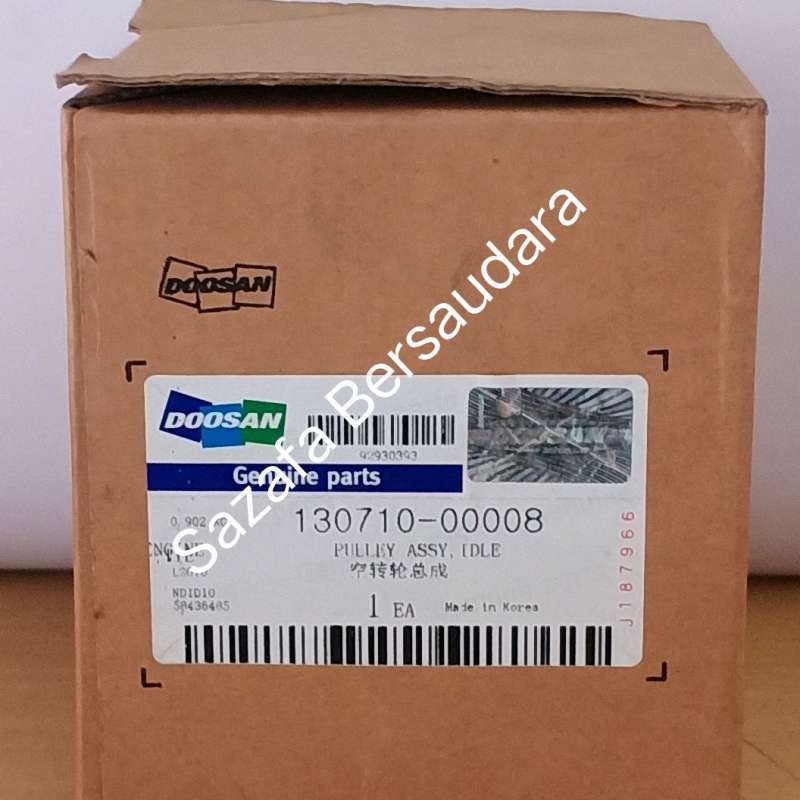Jual 130710-0008 Pulley Assy; Idle Doosan DX520; Engine Dx12 Genuine di ...