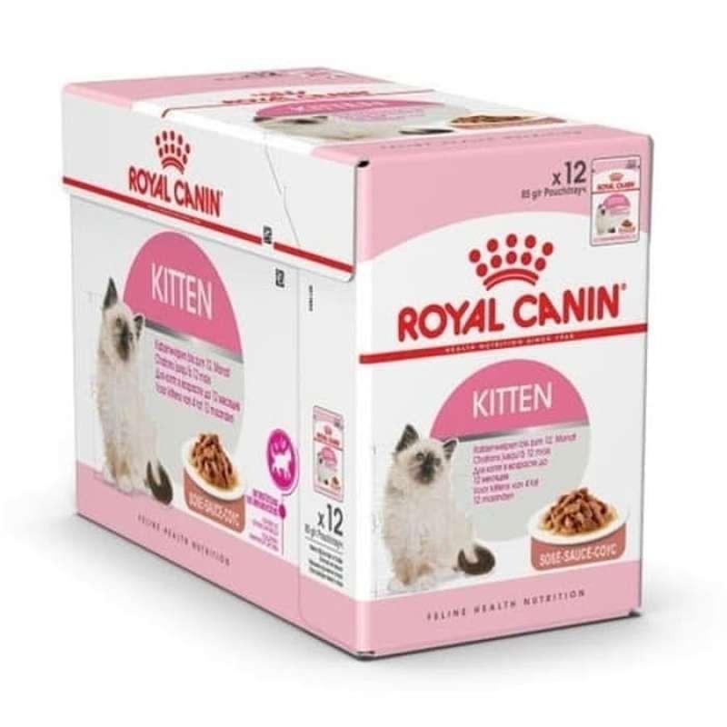 Jual Royal Canin Kitten Pouch 85Gram Gravy 1 Box di Seller DENTA PET ...