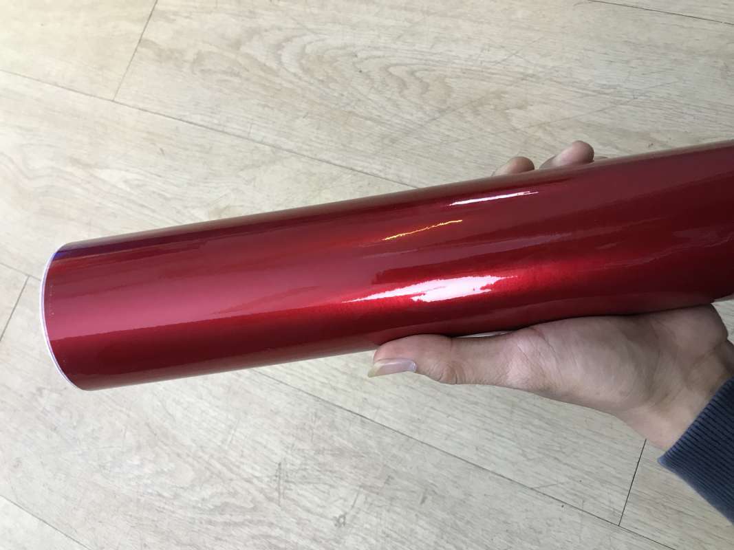 Promo Stiker skotlet merah maroon metalik candy profix vinyl premium ...