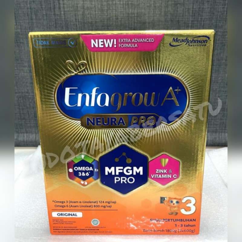 Promo Enfagrow A+ 3 1800g (free Gift) Diskon 12% Di Seller Xeichyl Store - Cengkareng Timur ...