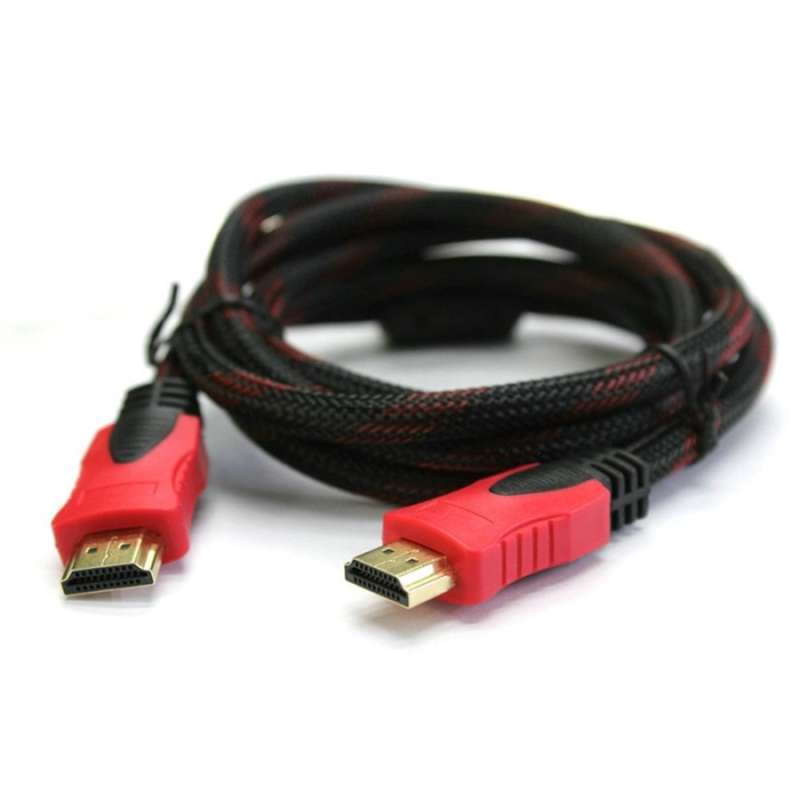 Promo KABEL HDMI TO HDMI 1.5 METER SERAT JARING KABEL HDMI 1.5 METER ...