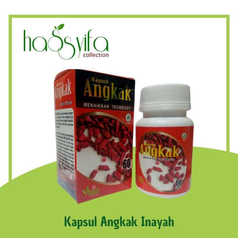 Jual KAPSUL ANGKAK BERAS MERAH MEMBANTU MENAIKAN TROMBOSIT (ANGKAK ...