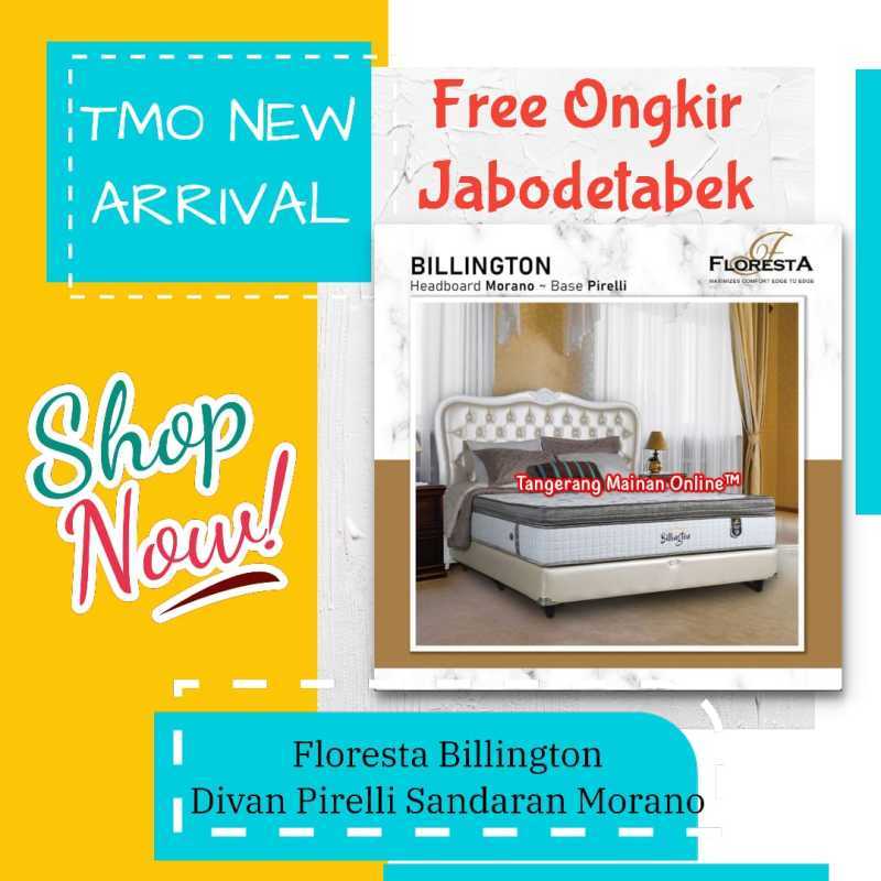 Promo Floresta Hanya Kasur Spring Bed Billington (Khusus Jabodetabek) Diskon 46% di Seller ...