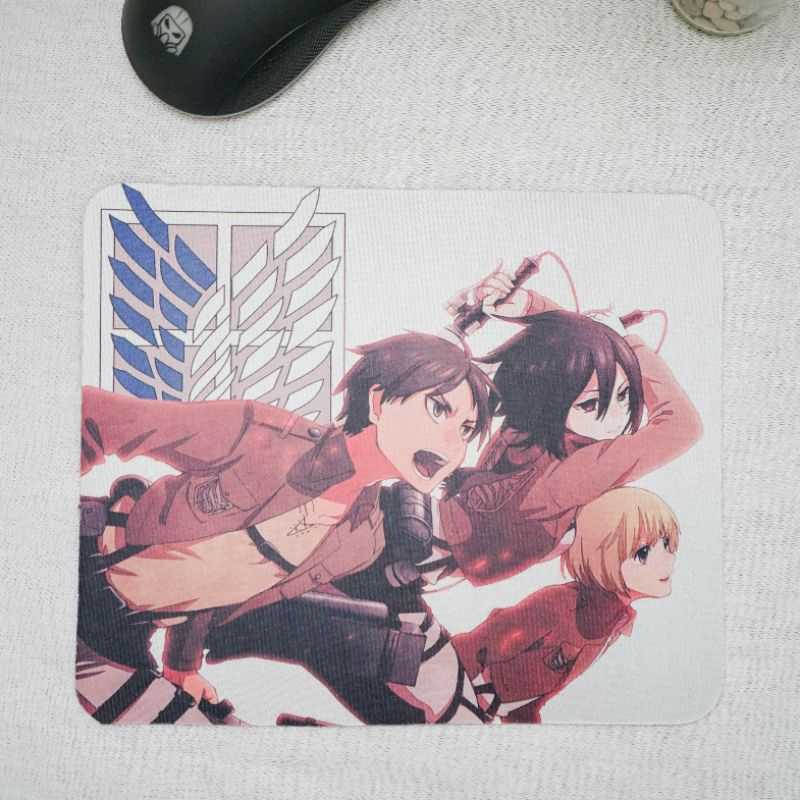 Jual Mousepad Anime Attack On Titan / Alas Mouse / Alas mouse Anime ...