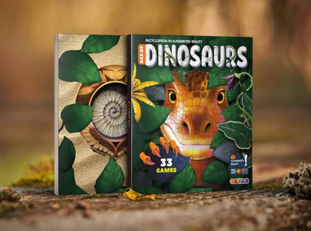 Promo Devar 4D Augmented Reality Book WOW ! Series - Dinosaurs Diskon ...