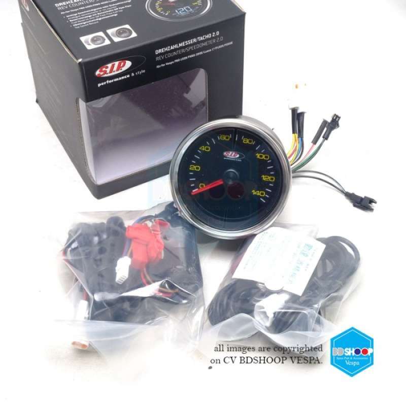 Jual speedo speedometer digital SIP vespa px mk1 mk2 sport 1977-1984 di ...
