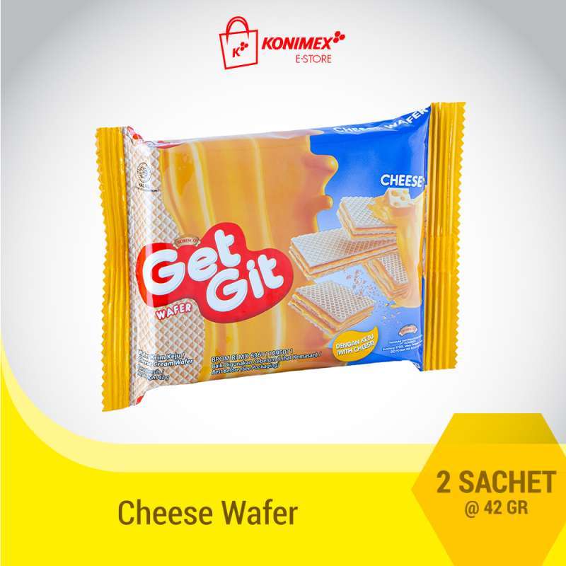 Jual Get Git Wafer Keju 42 G – 2 Sachet Di Seller Konimex Official ...