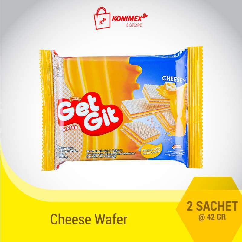Jual Get Git Wafer Keju 42 G – 2 Sachet Di Seller Konimex Official Store - Jatinegara, Kota ...