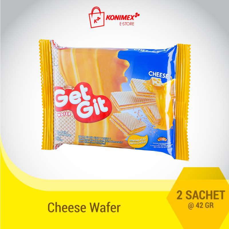 Jual Get Git Wafer Keju 42 G – 2 Sachet Di Seller Konimex Official ...