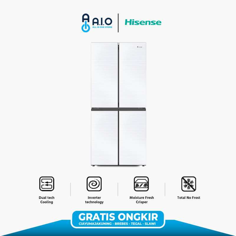 Jual HISENSE - KULKAS 4 PINTU INVERTER - RQ561N4IWU | PROMO GRATIS ...