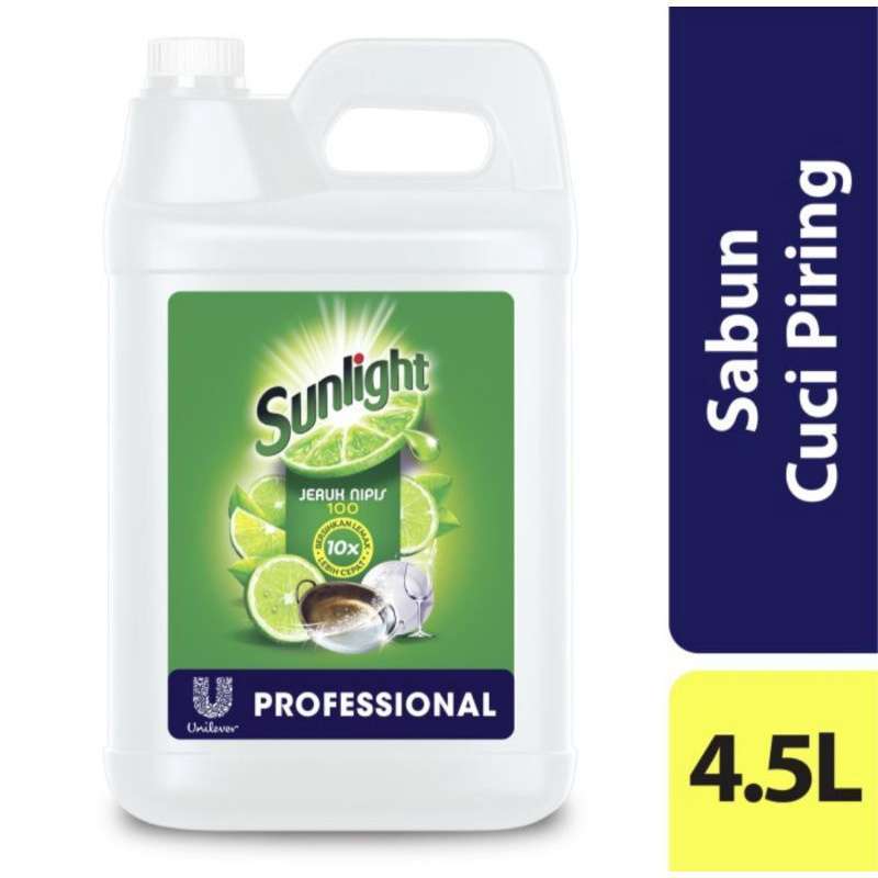 Jual Sunlight Sabun Cuci Piring - Sunlight Professional Jeruk Nipis ...