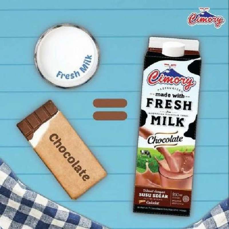 Jual Cimory Fresh Milk Chocolate 950ml di Seller Chandani Departemen ...