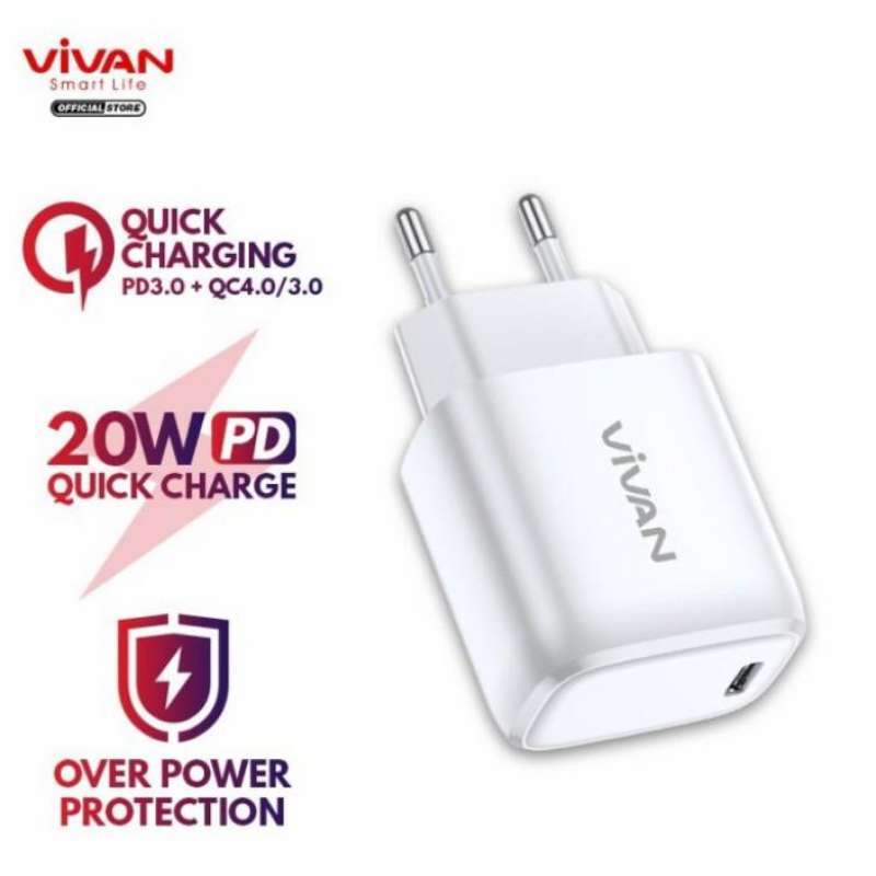 Jual Vivan Super power 20 Power Delivery USB Type C Quick Charging di ...