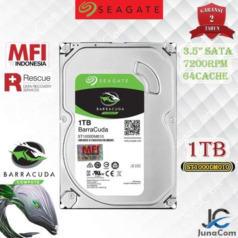 Promo Seagate 1Tb Barracuda Internal Sata 3.5In St1000Dm010 Hdd Mfi Diskon 13% di Seller Ghazlan ...