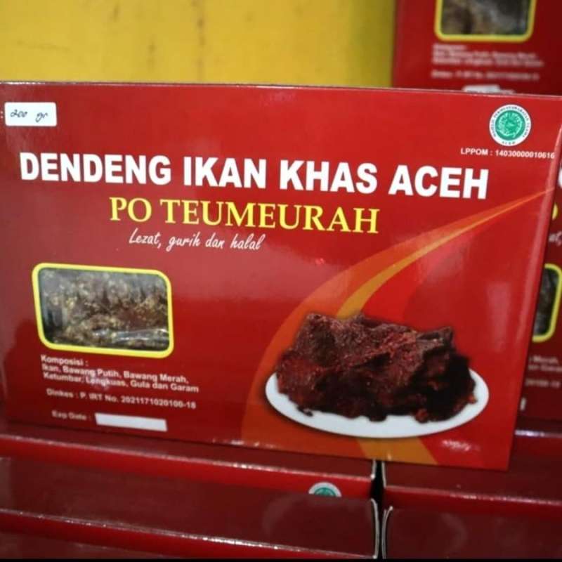 Jual Dendeng Ikan Manis | Khas Aceh di Seller Oleholehaceh - Peunayong ...