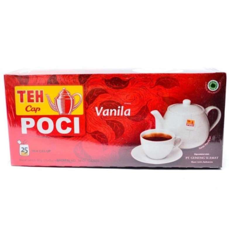 Jual teh cap poci vanila celup isi 25 di Seller Dirga_store - Kota ...