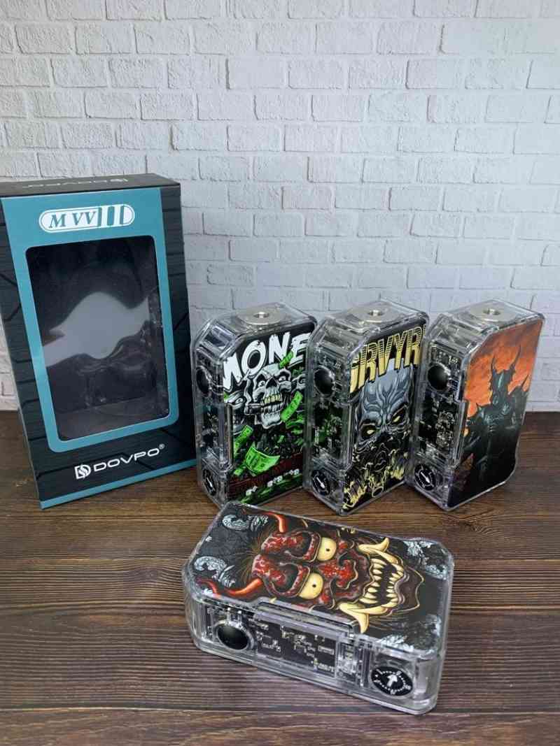 Jual Dovpo MVV II Mech Mod 280w Clear Frame Ghost Edition di Seller ...