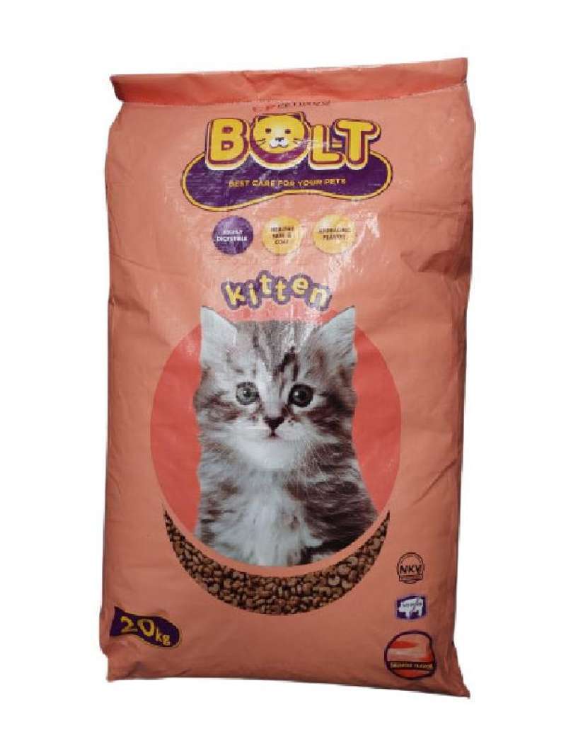 Jual Makanan Anak Kucing Bolt Kitten Salmon Repack 1Kg - Makanan Kitten ...
