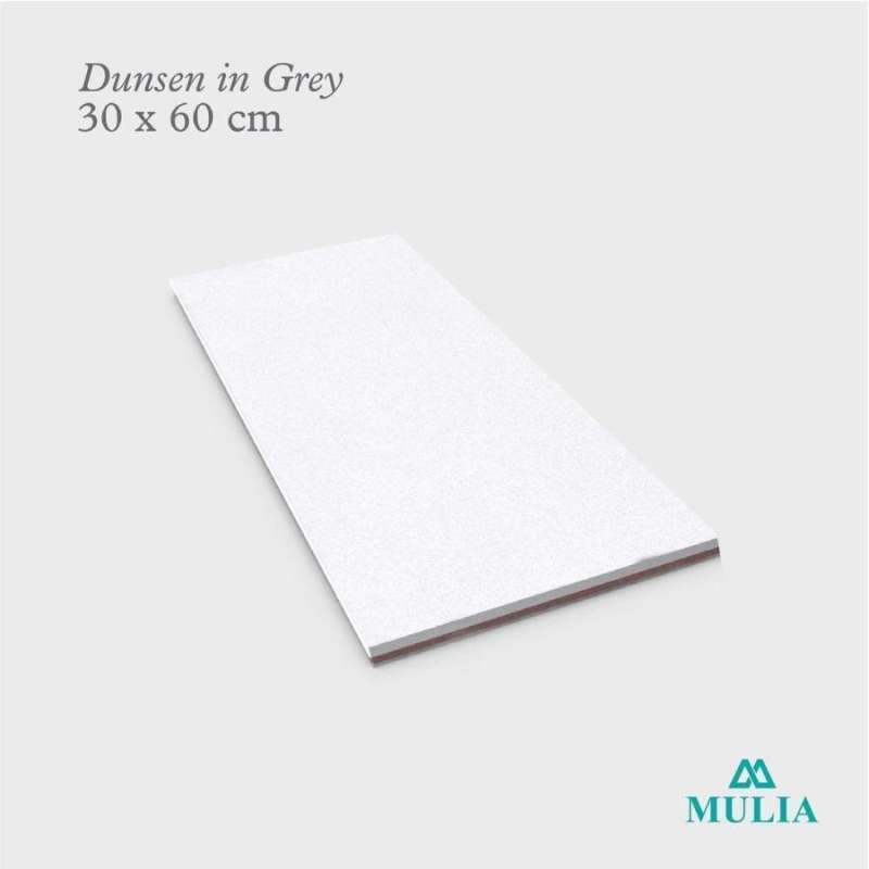 Jual KERAMIK DINDING 30X60 DUNSEN GREY GLOSSY - MULIA TILE di Seller ...