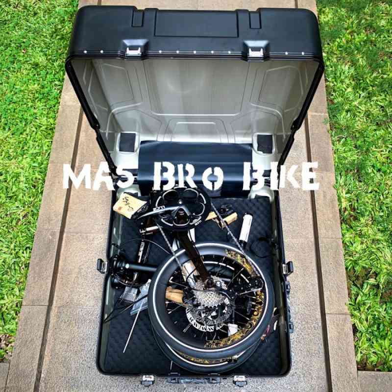 Promo Koper Sepeda Lipat Brompton Pikes Troy Fnhon Gust Tas Sepeda ...